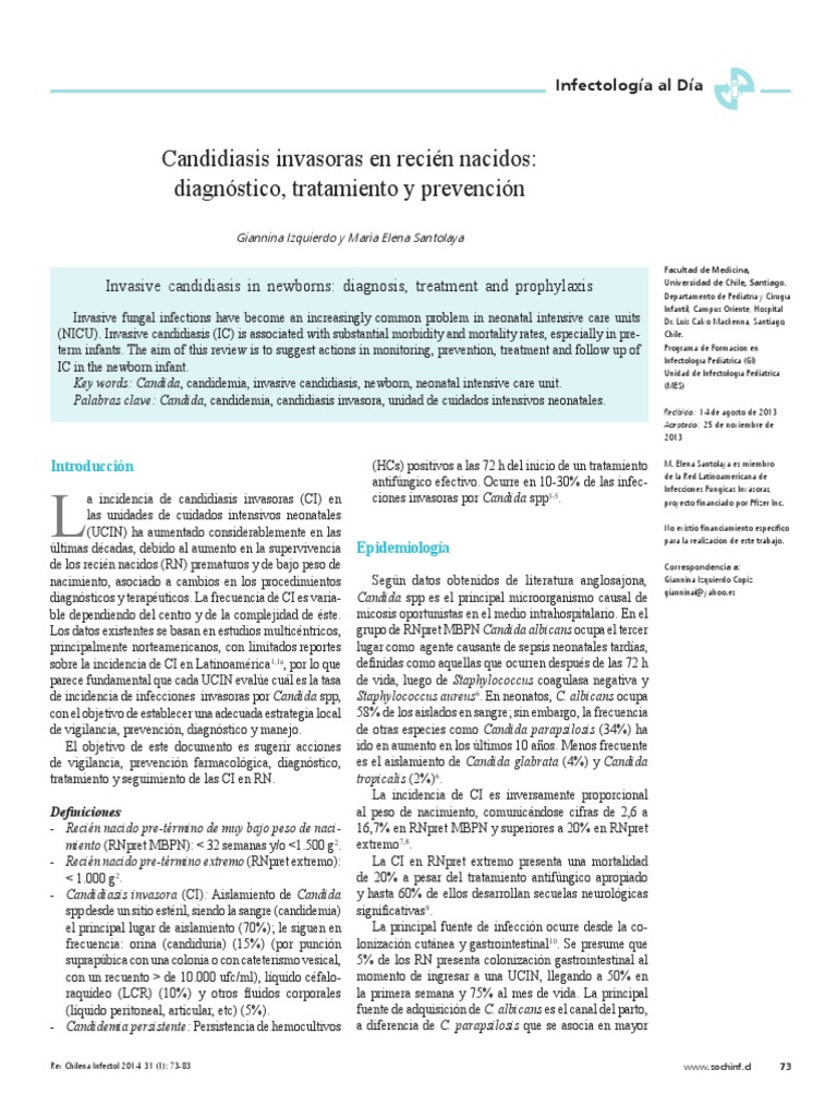 Sepsis Por Candida | PDF | Candidiasis | Medicina