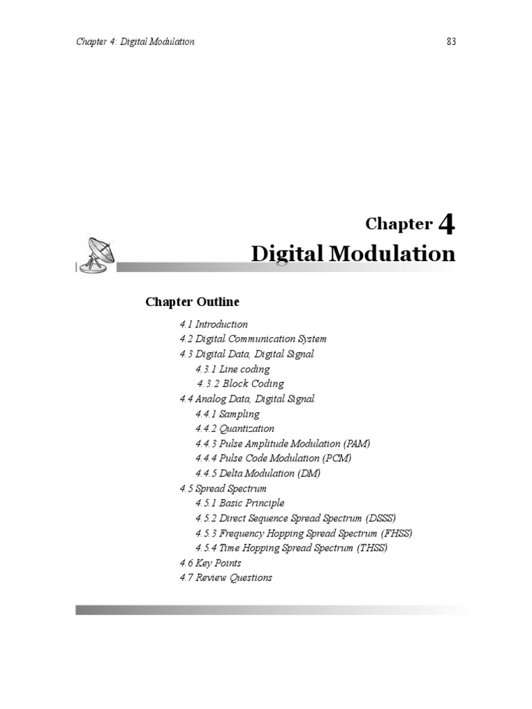 Chapter4 OK | PDF | Digital Signal | Modulation