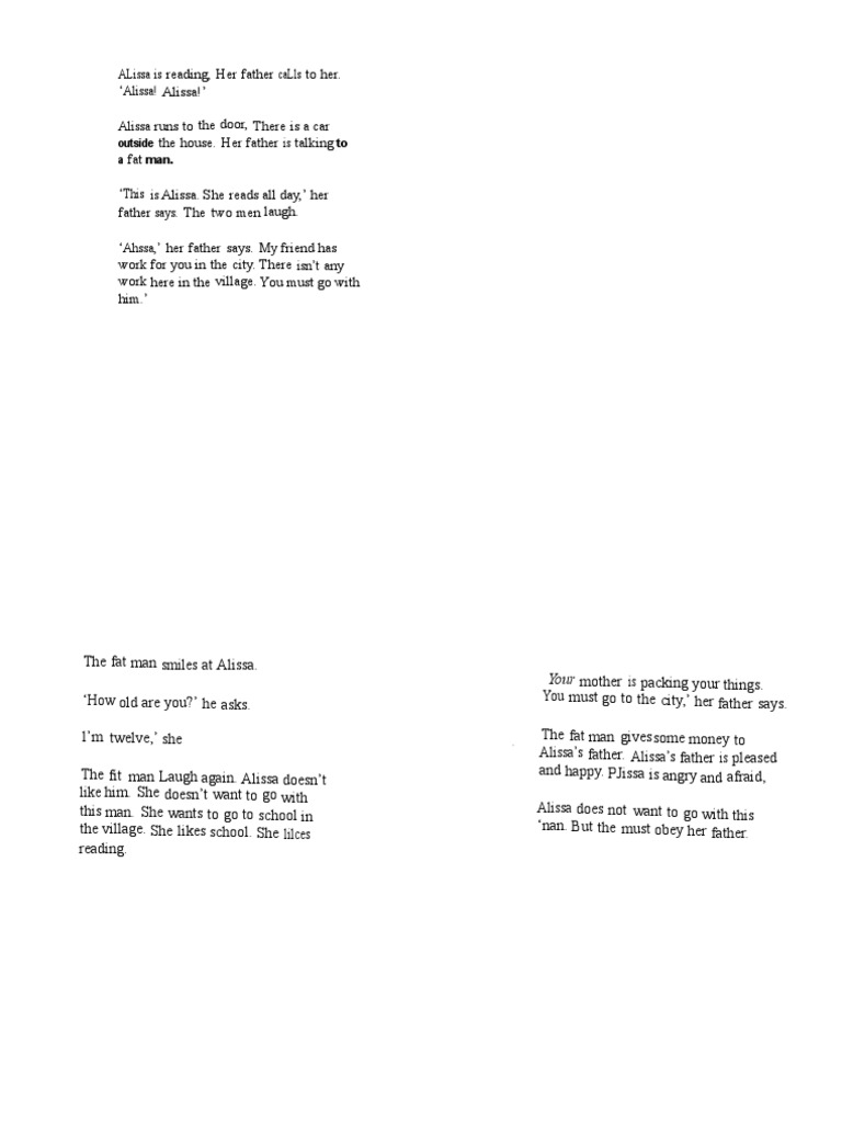 Level 0 - Alissa - Macmillan | PDF