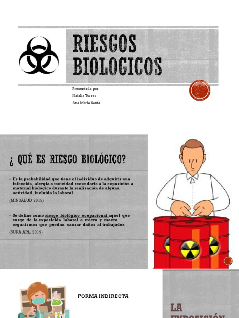 Expo - Riesgos Biologicos | PDF | Infección | Microorganismo
