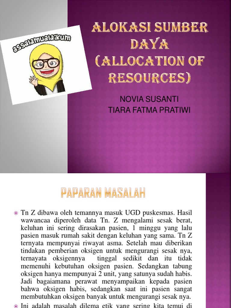 Alokasi Sumber Daya | PDF