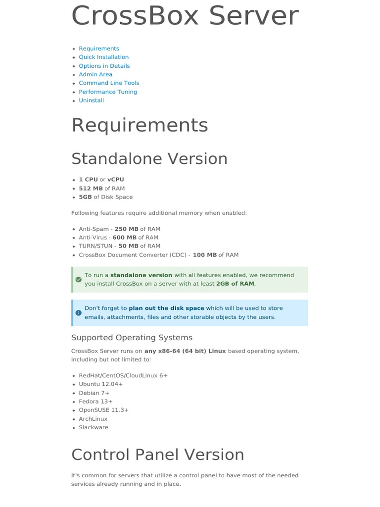 Crossbox Server PDF | PDF | Proxy Server | Port (Computer Networking)