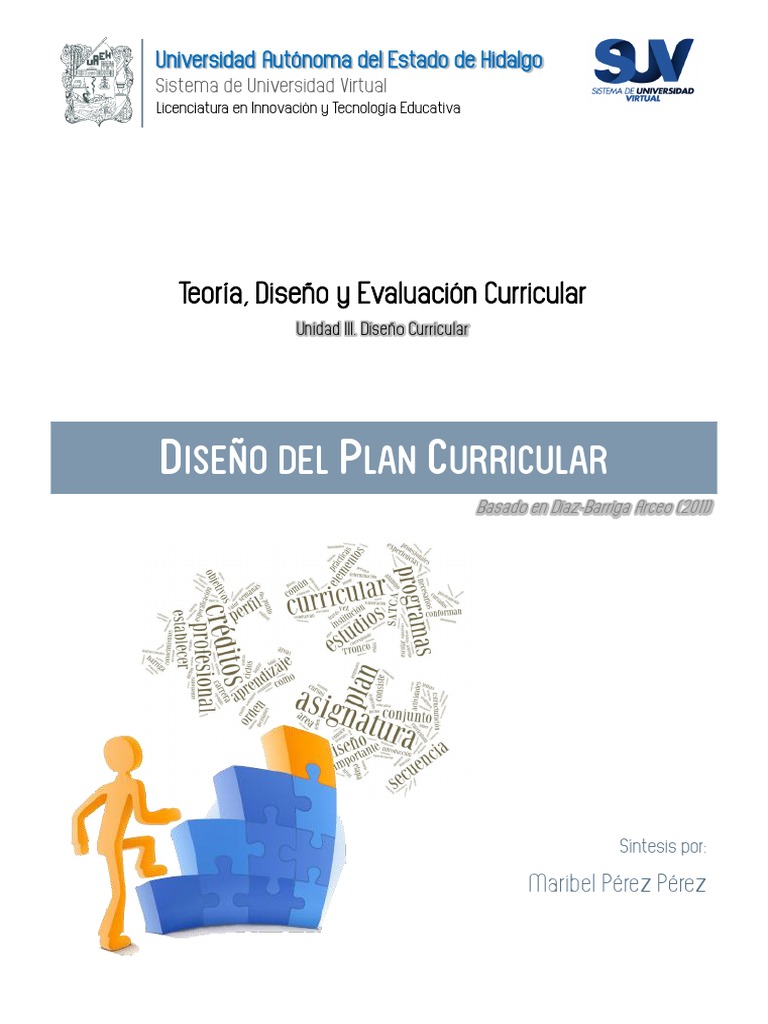 Diseño Del Plan Curricular | PDF | Plan de estudios | Diseño