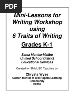 Kindergarten Writer's Workshop Guide | PDF | Career & Growth | Language ...