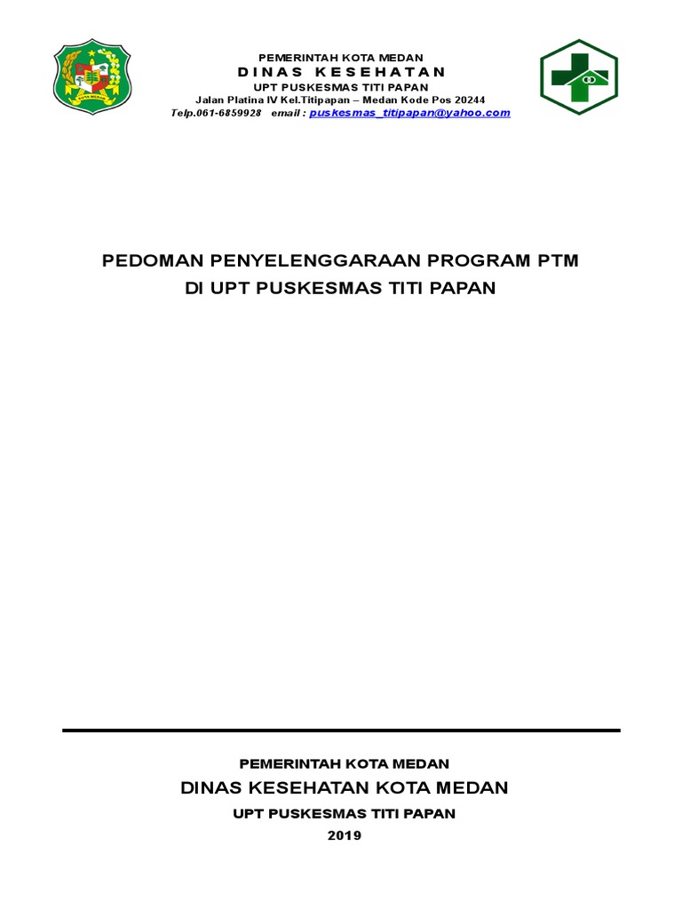 Pedoman PTM Titipapan | PDF