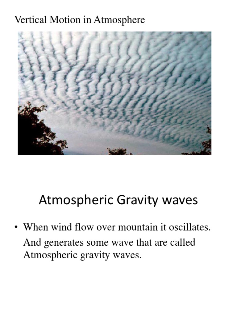 Atmospheric Gravity Waves | PDF