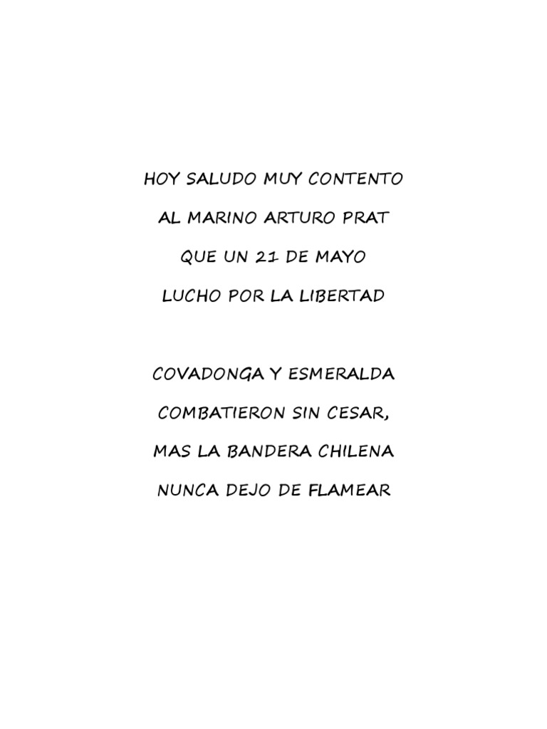 Poemas Glorias Navales | PDF | América del Sur | Operaciones militares