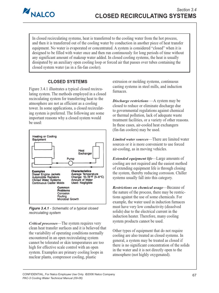 BK 3 Sec 3.4-Closed Recirculating Systems | PDF | Corrosion | Anode