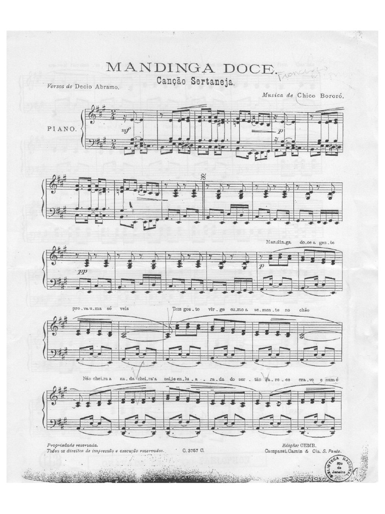 Mandinga Doce PDF | PDF