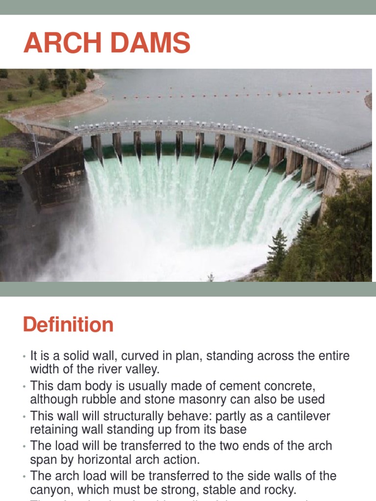 Arch Dams | PDF | Dam | Civil Engineering