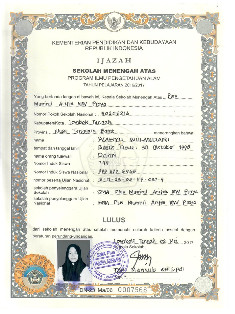 IJAZAH | PDF