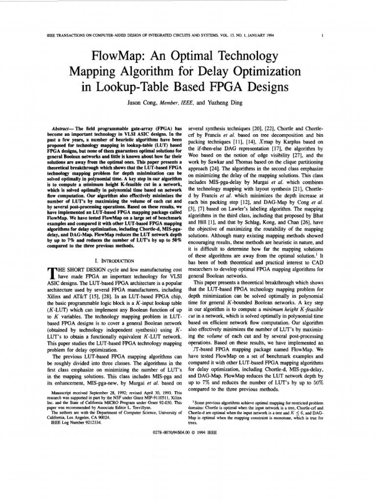 Flow Map | PDF | Field Programmable Gate Array | Mathematical Optimization