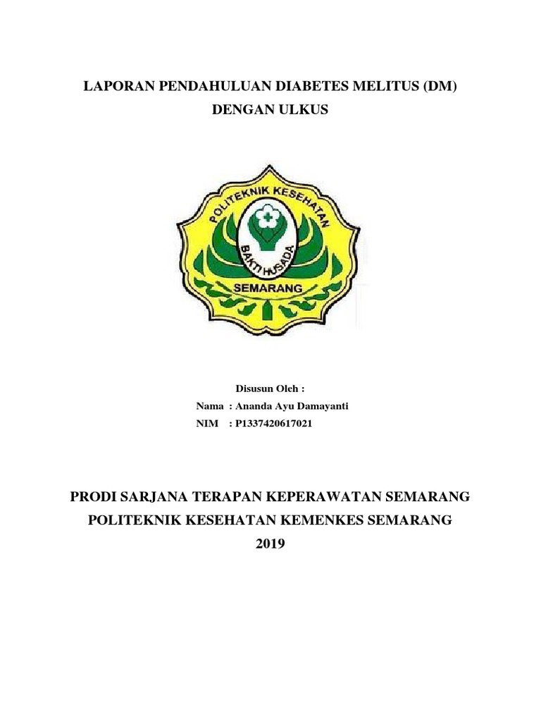 LP KMB DM Dengan Ulkus | PDF