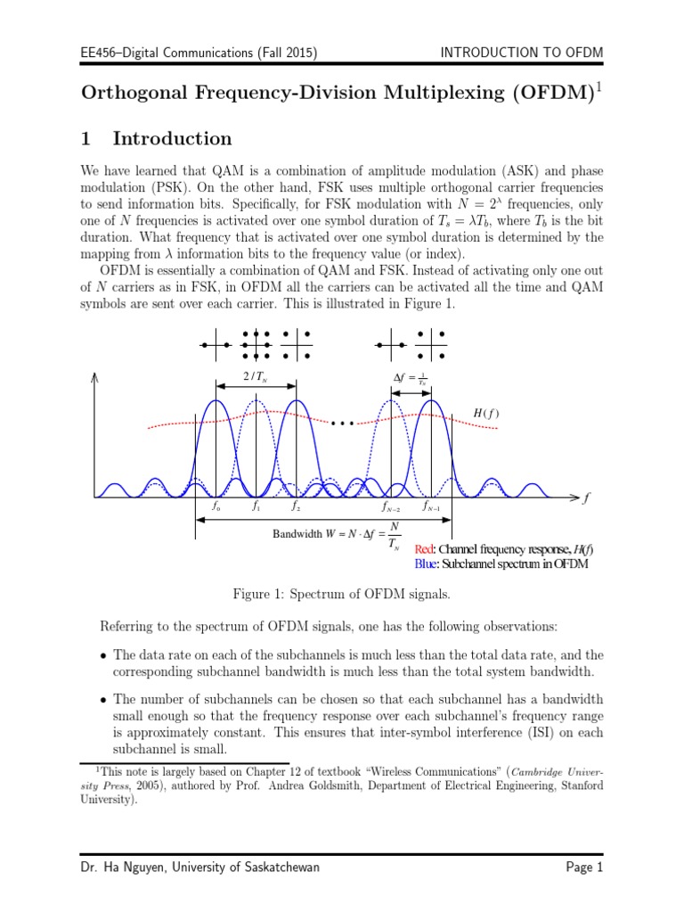 Exercise Ofdm Ieee 802 11a PDF | PDF | Orthogonal Frequency Division ...