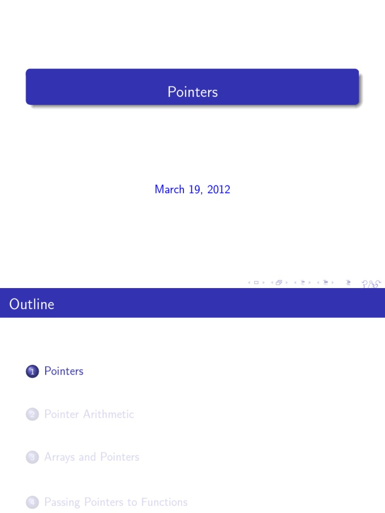C Pointers Guide | PDF | Pointer (Computer Programming) | Data Type