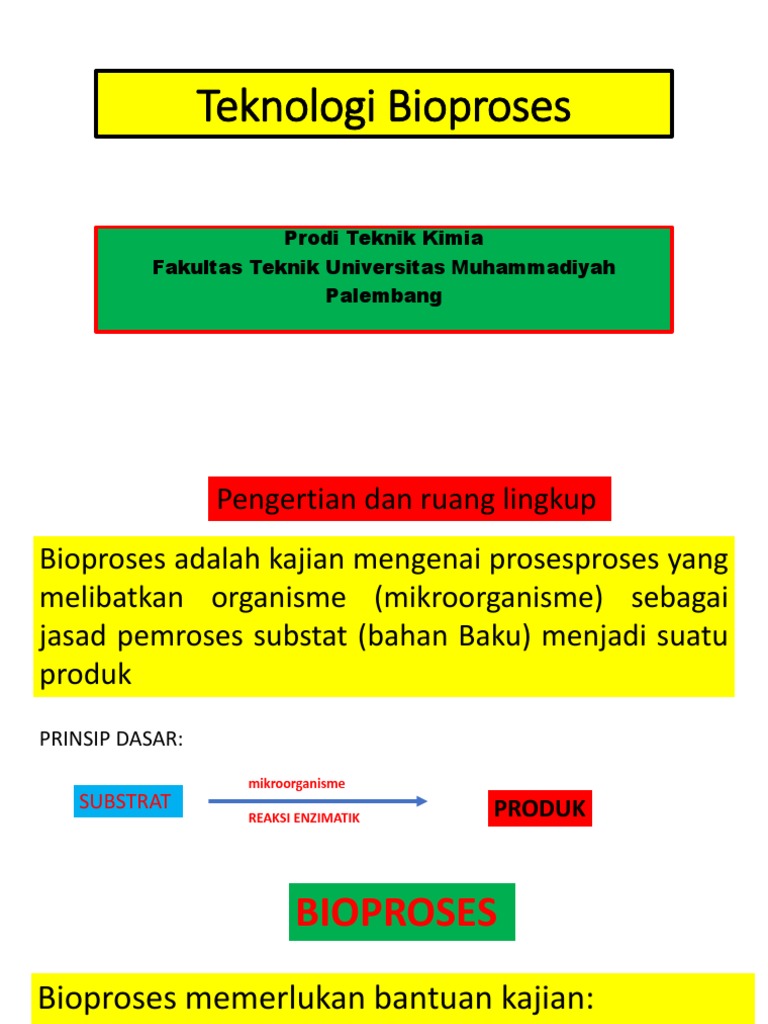 Optimasi Bioproses di Industri | PDF | Sains & Matematika