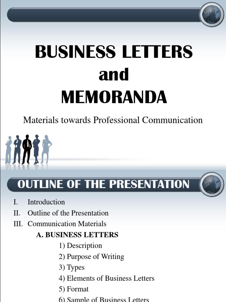 Business Letters and Memoranda | Download Free PDF | Memorandum | Semiotics