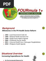 Fourmula One Plus (F1 Plus) For Health | PDF | Health System | Governance