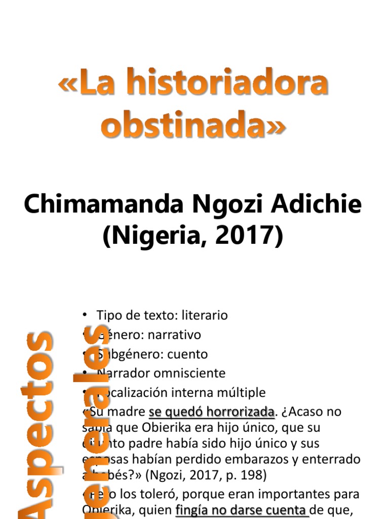 La Historiadora Obstinada | PDF | Narración