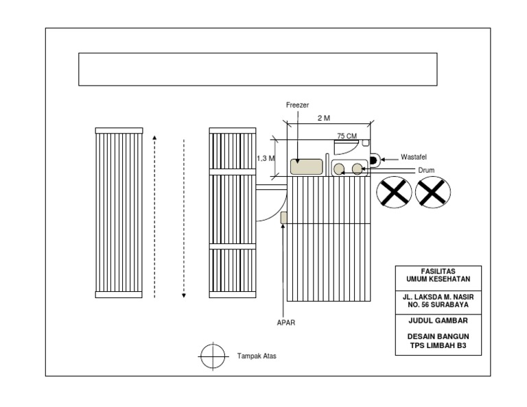 Desain Kontruksi TPS Limbah B3 | PDF