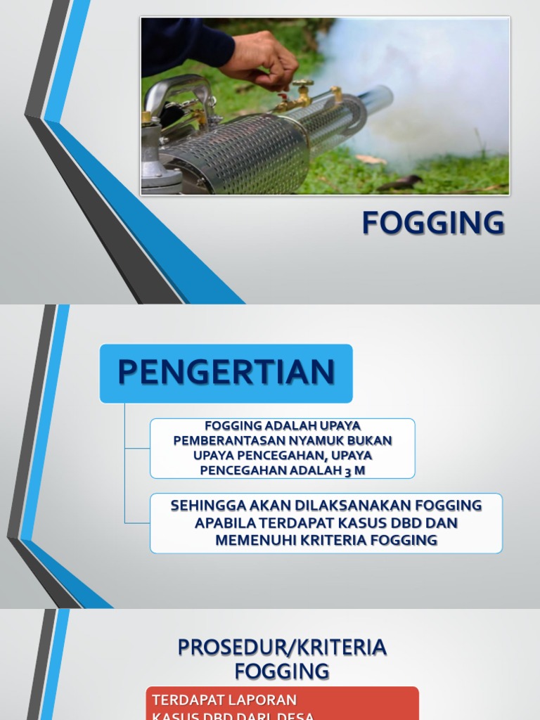 Prosedur dan Dampak Fogging Nyamuk | PDF | Memasak, Makanan, & Anggur ...