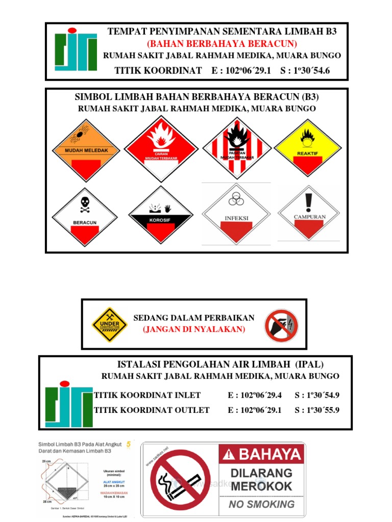 Penyimpanan Limbah B3 di RS Jabal Rahmah | PDF | Griya & Taman
