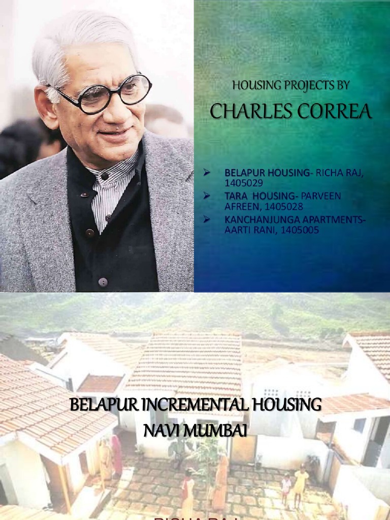 Charles Correa - Housing Projects | PDF