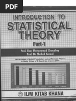 Statistical Theory Part II by Sher Mohammad | PDF