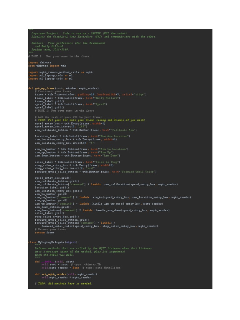 Capstone Project | PDF | Graphical User Interfaces | Computing