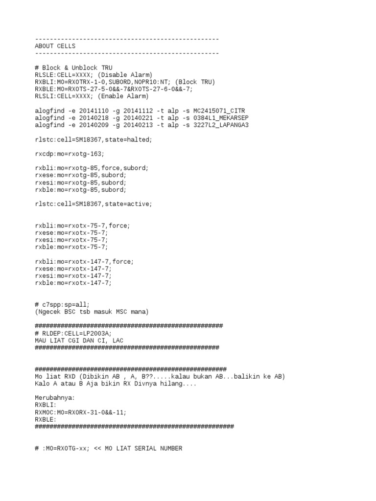 CmdLengkap Winfiol | PDF | General Packet Radio Service | Telecommunications