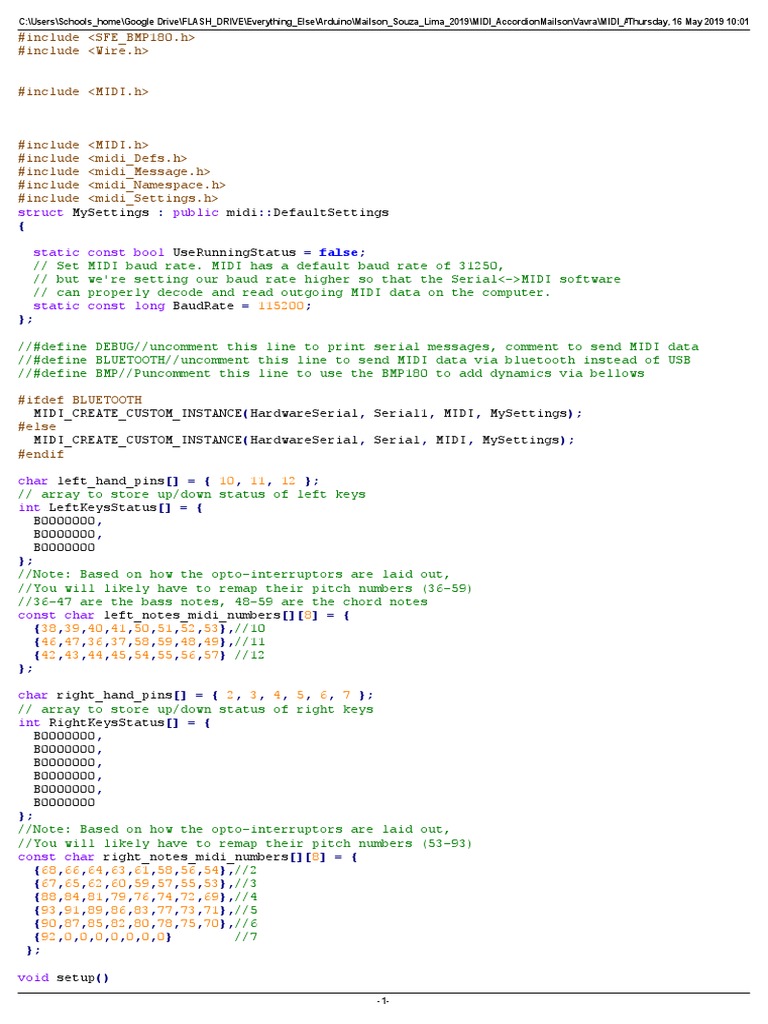 Accordion Arduino Midi Code Pdf Integer Computer Science 9904