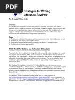 Literature Review Assignment) | PDF | Thesis | Essays