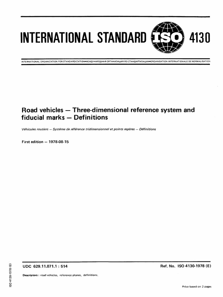 Iso 4130 PDF | PDF