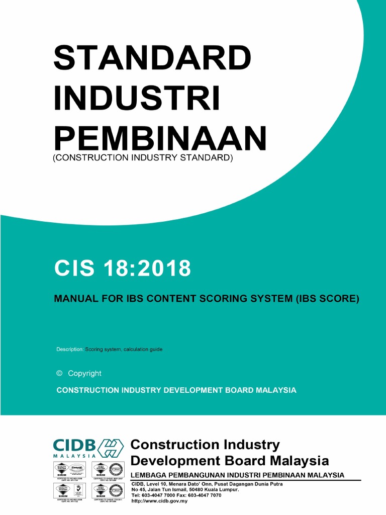 CIS18-2018 - Manual For IBS Content Scoring System (IBS Score) PDF | PDF