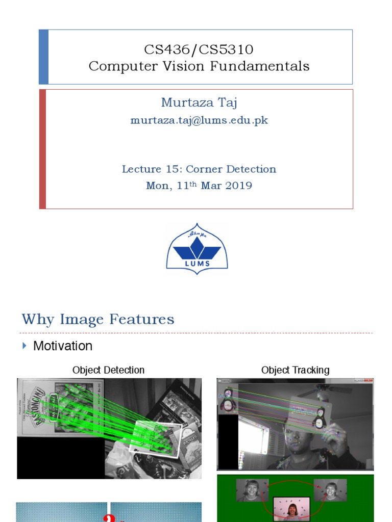 Corner Detector in Computer Vision | PDF | Covariance Matrix | Eigenvalues And Eigenvectors