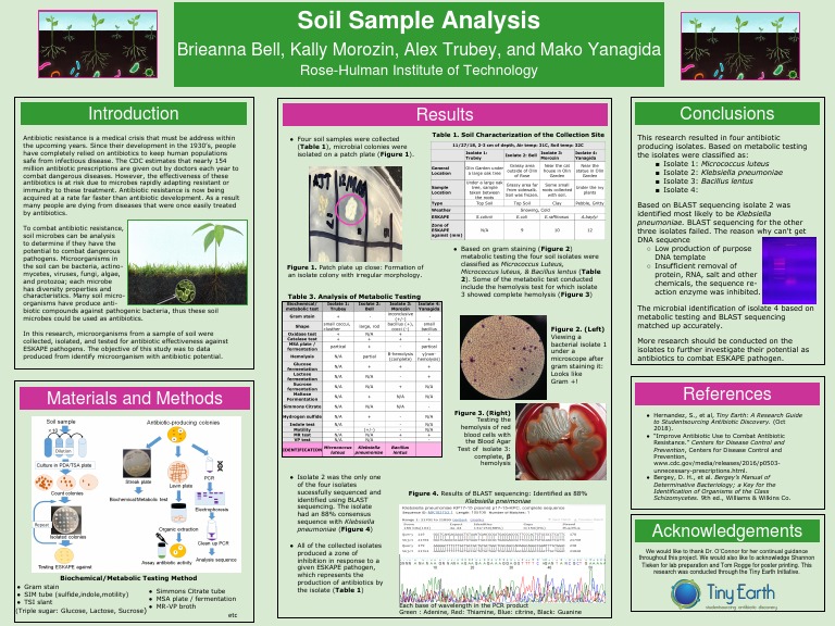 Poster Template Swi | PDF | Microorganism | Infection