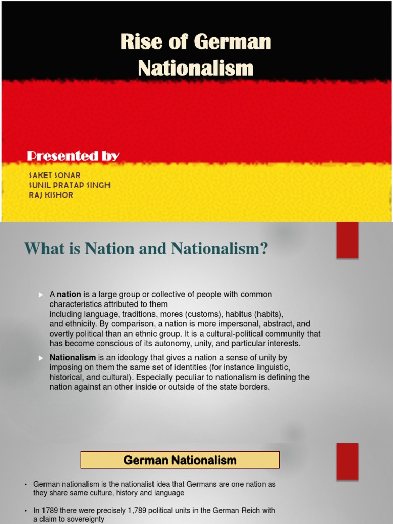 German Nationalism | PDF | Deutschlandlied | Nationalism