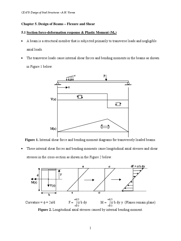 Elastic and Plastic Centroid PDF | PDF | Buckling | Bending