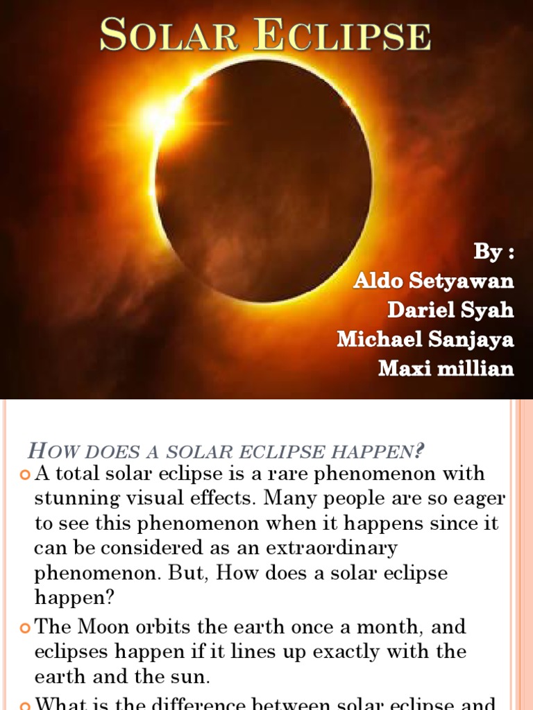 Solar Eclipse | PDF | Solar Eclipse | Eclipse