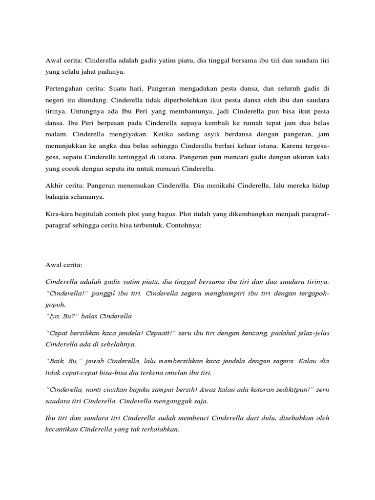 Awal Cerita Cinderella | PDF