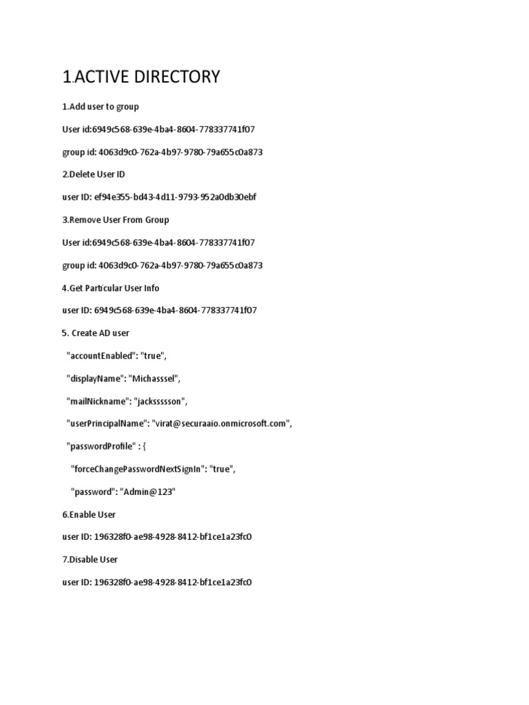 1 Active Directory | PDF | Security Technology | Computer Network Security