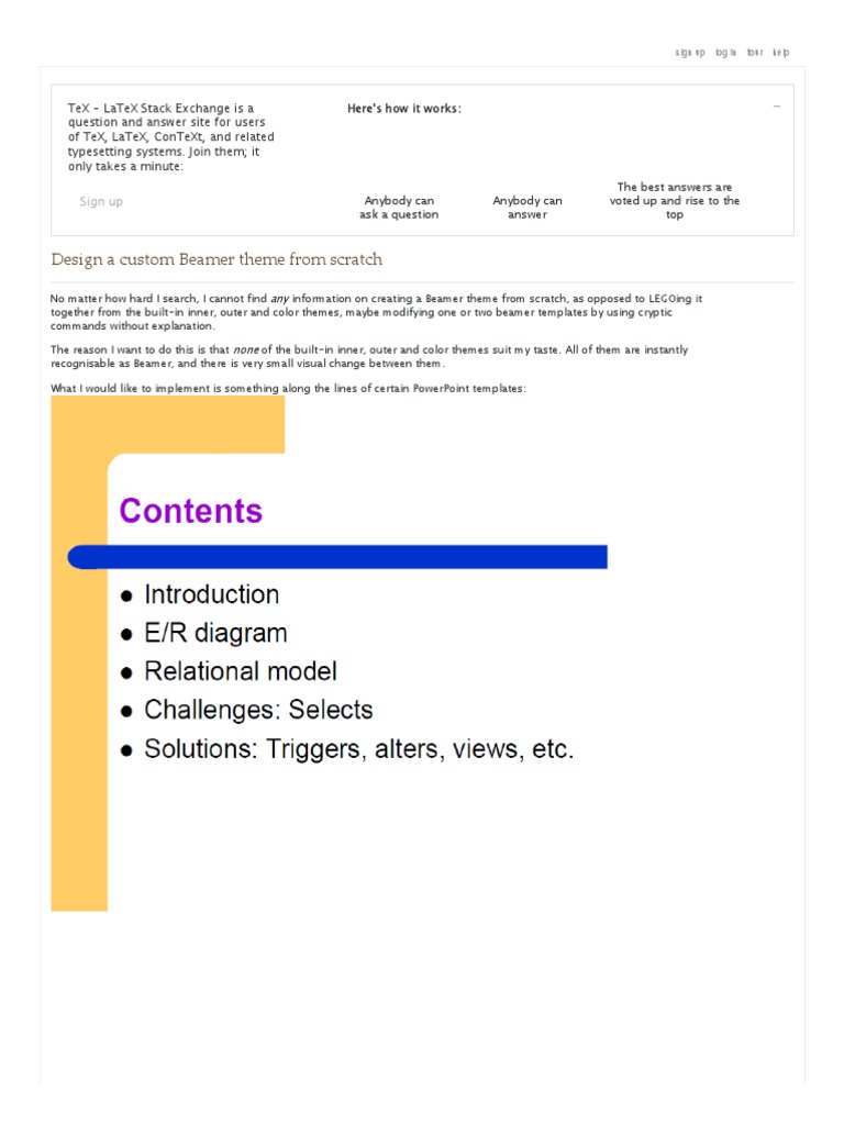 Tikz PGF - Design A Custom Beamer Theme From Scratch - TeX - LaTeX Stack Exchange | PDF | Prime ...