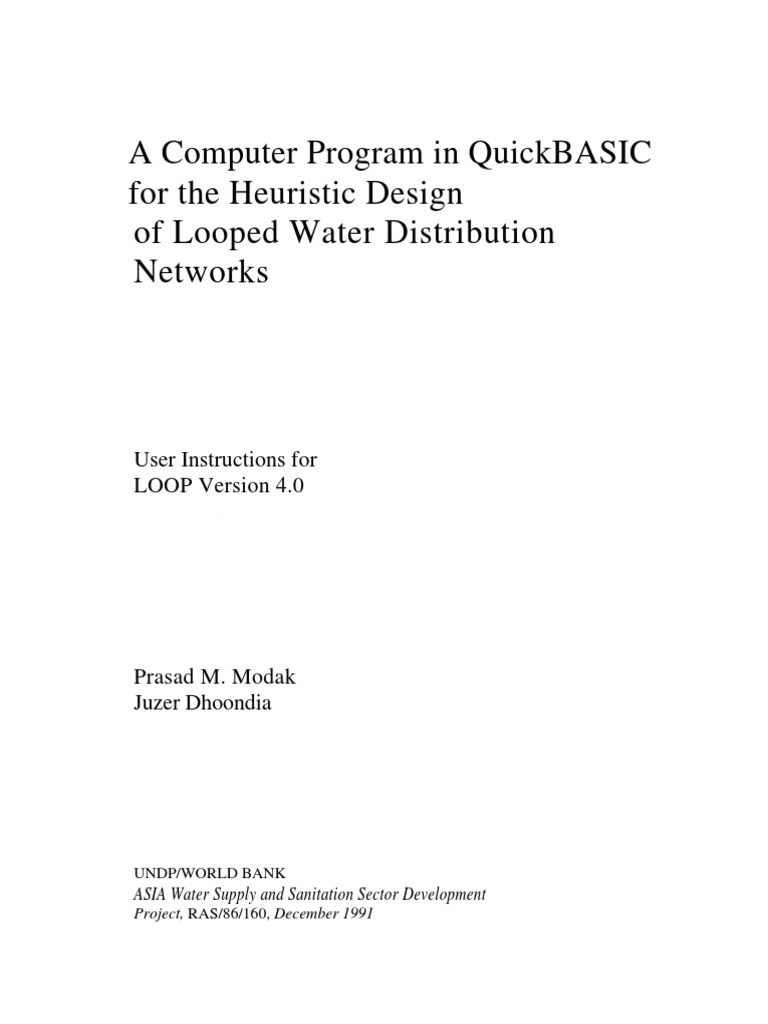 Loop Manual PDF | PDF | Dos | Command Line Interface