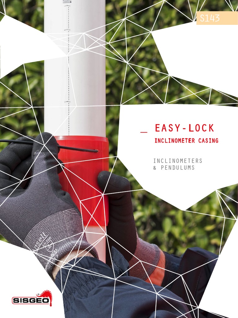 Sisgeo S143 en 00 Easy Lock Inclinometer Casing | PDF | Pipe (Fluid ...
