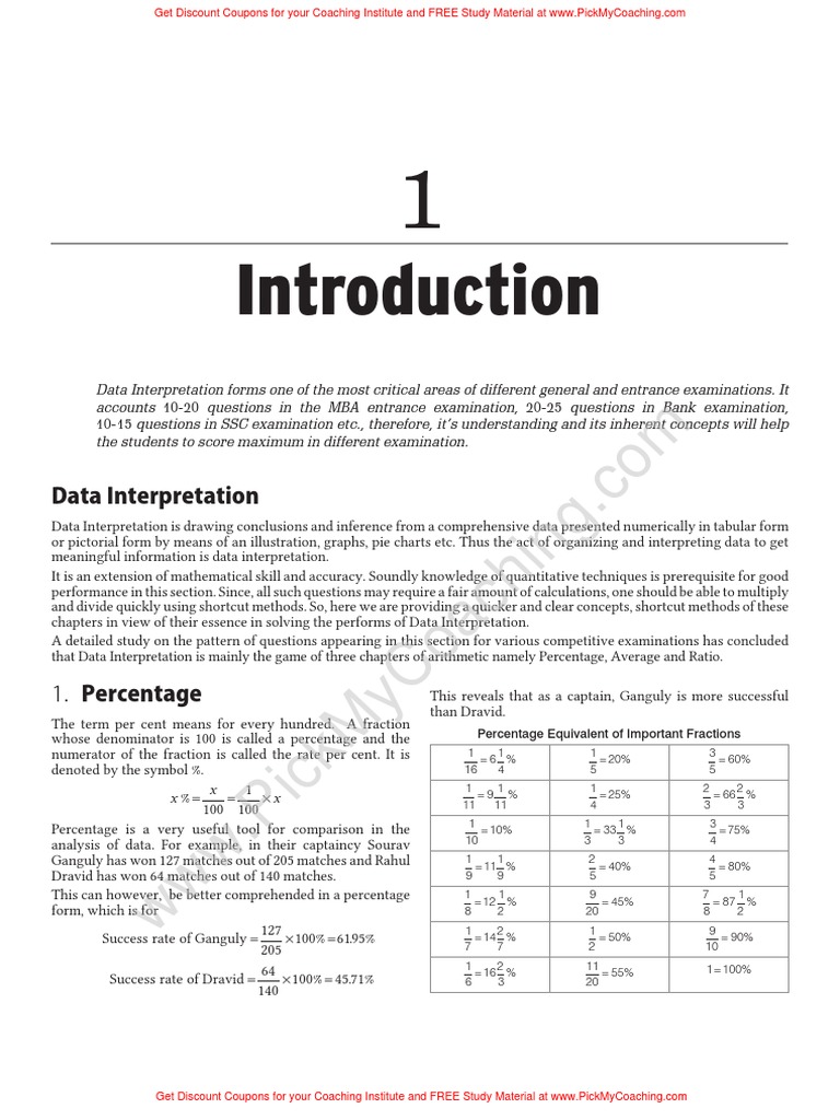 2 Data Interpretation | PDF | Fraction (Mathematics) | Ratio