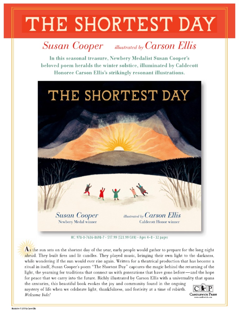 The Shortest Day by Susan Cooper Author's Note | PDF