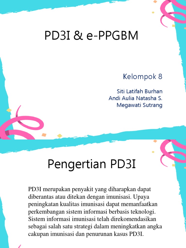 Pd3i & E-Ppgbm | PDF | Kesehatan Holistik