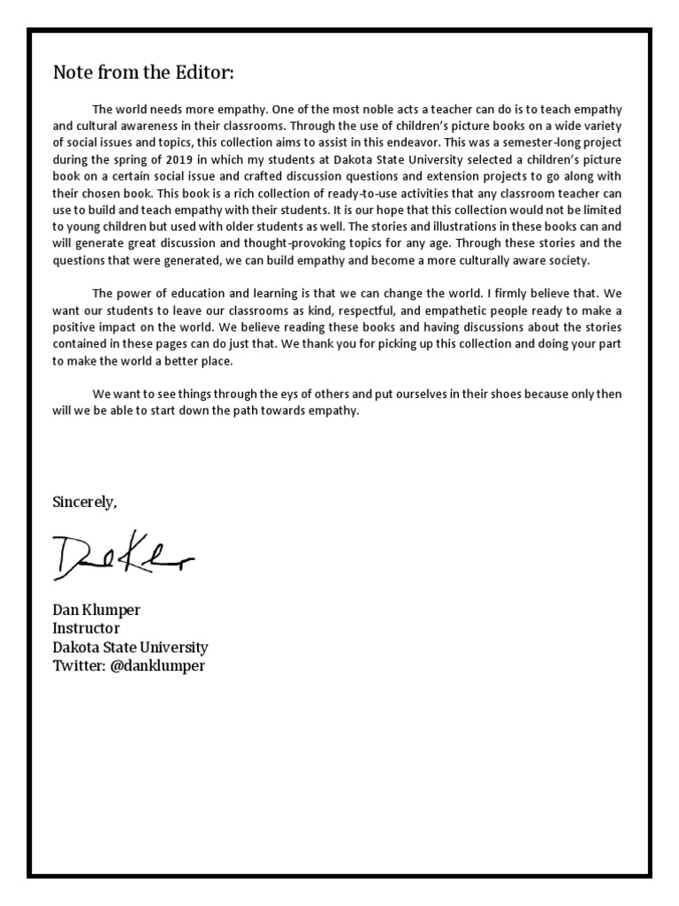 Eyes Footsteps Editor Note | PDF