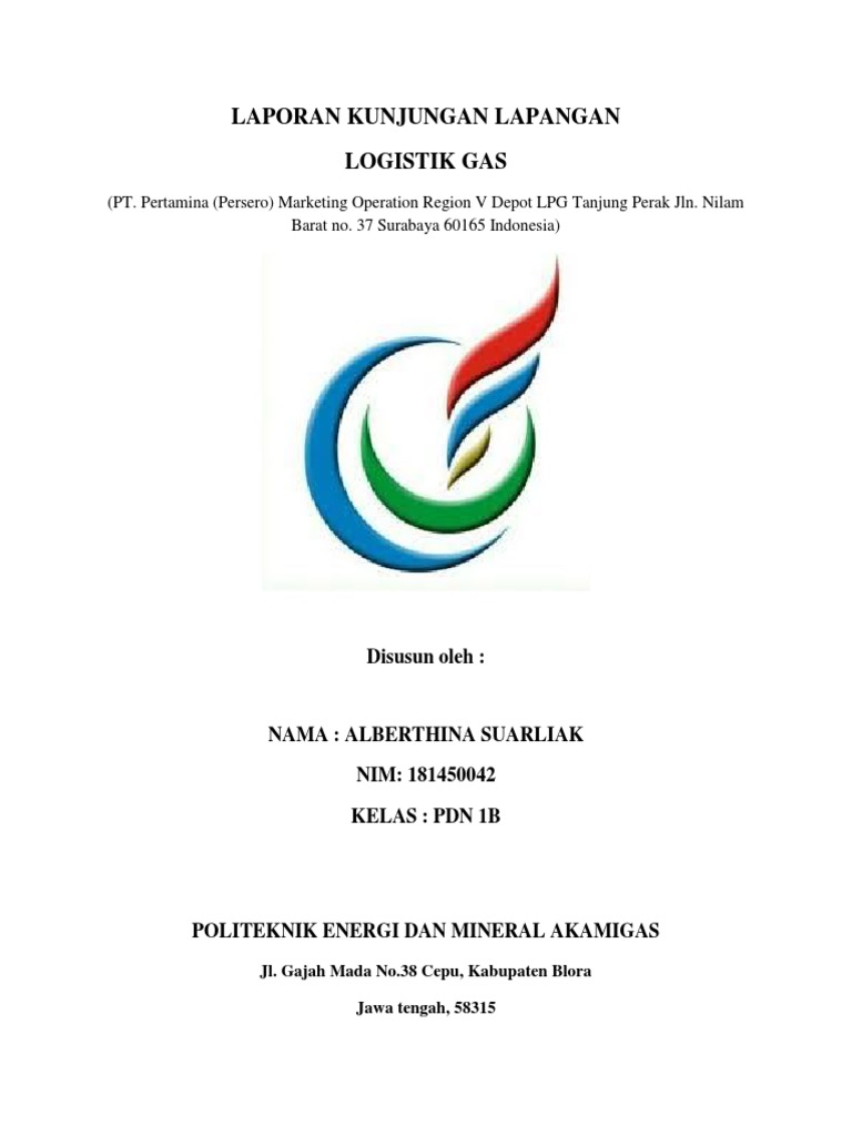 Laporan Kunjungan Lapangan TBBM Surabaya | PDF