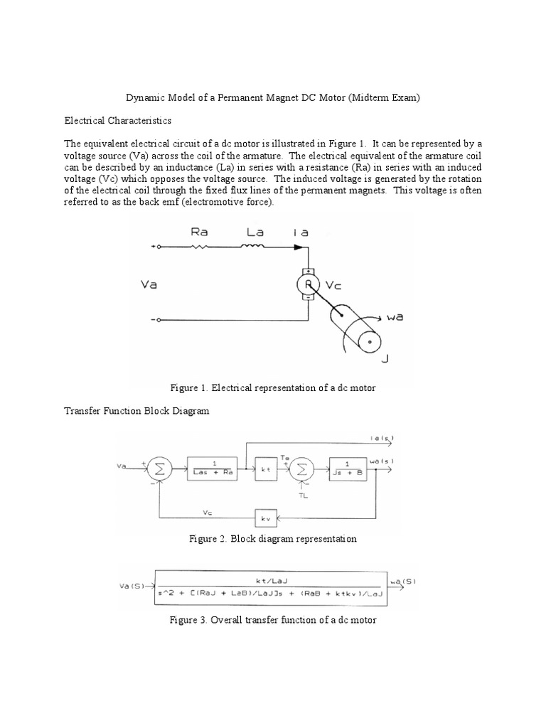 EEET423L Final Project | PDF | Electric Motor | Control Theory